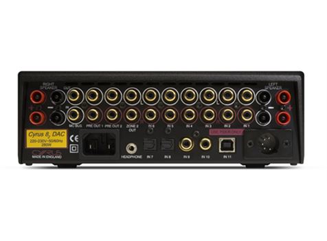 CYRUS 82 DAC Integrated Amplifier with 88 watts RMS per channel