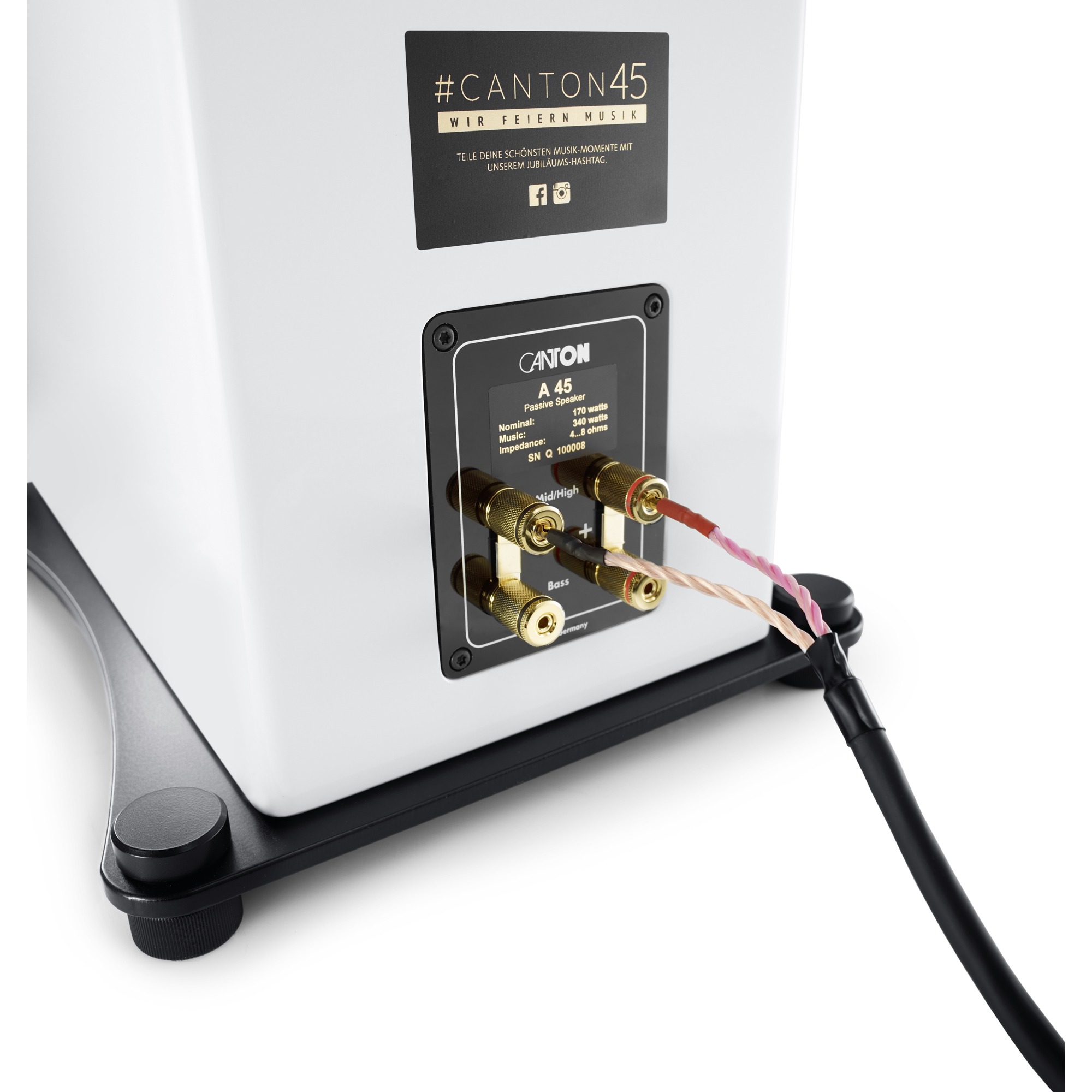 Canton A45 Floor Speakers Buy A45 Floor Standing Speakers Online