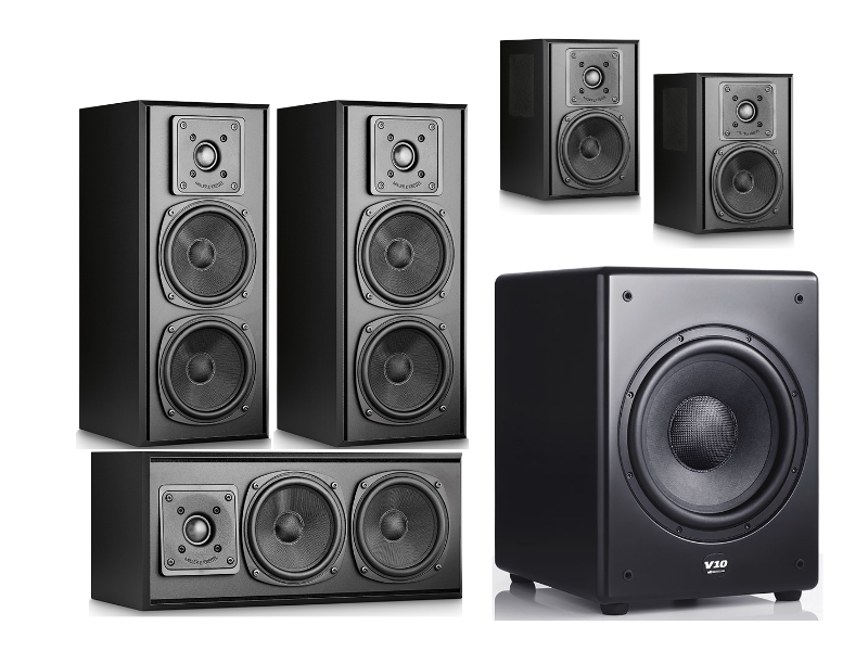 MK SOUND 750 THX 5.1 CINEMA PACK COMPLETE GEN 1 ORIGINAL | MK SOUND ...