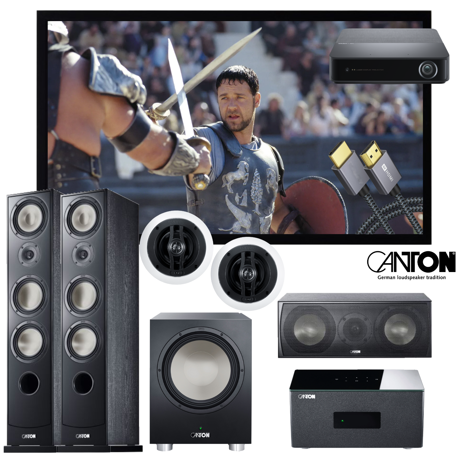 CANTON GLADIATOR PACK - COMPLETE THEATRE SOLUTION | RIO CINEMA - RIO ...