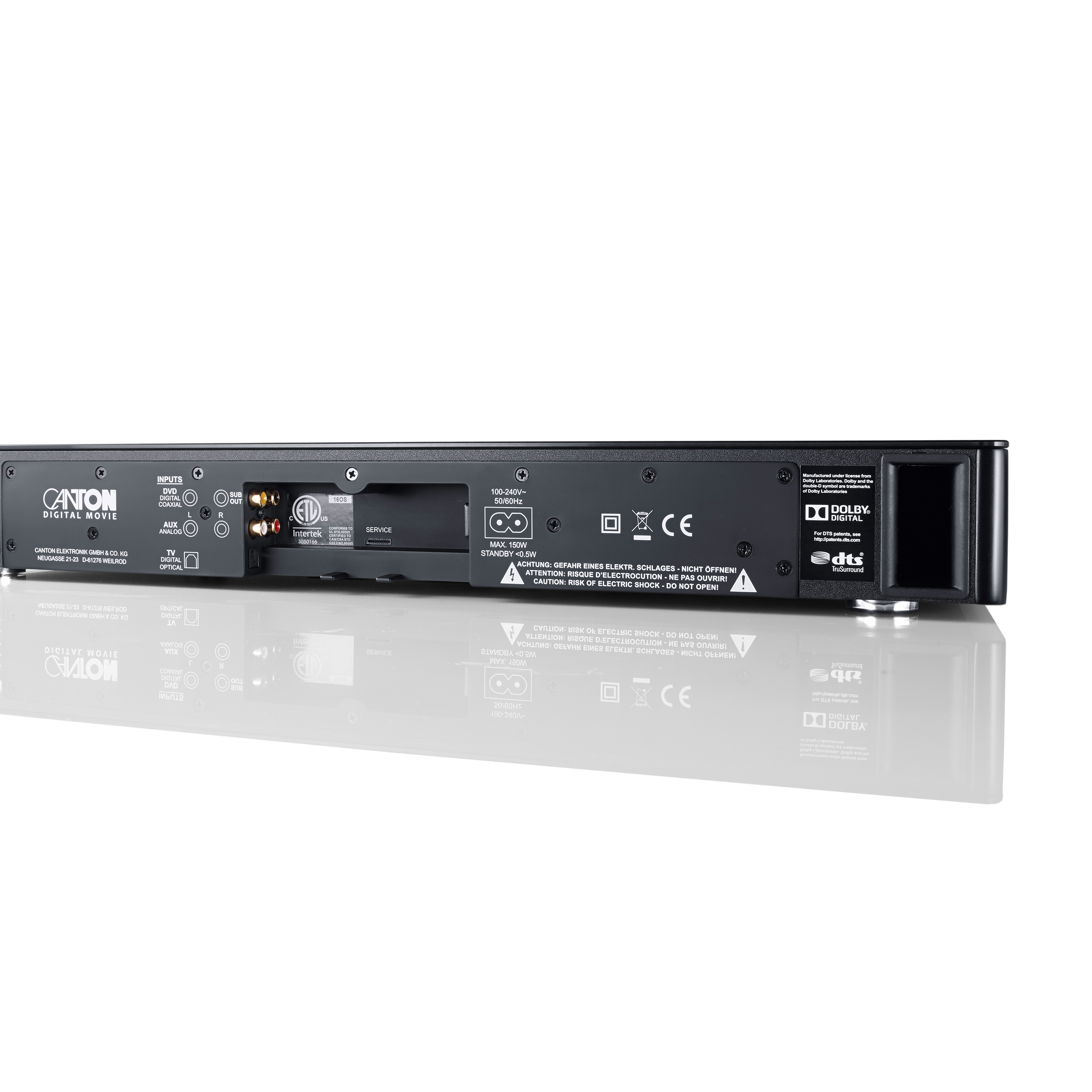 CANTON DM60 - SOUND DECK 2.1 VIRTUAL SURROUND SYSTEM | CANTON - RIO ...