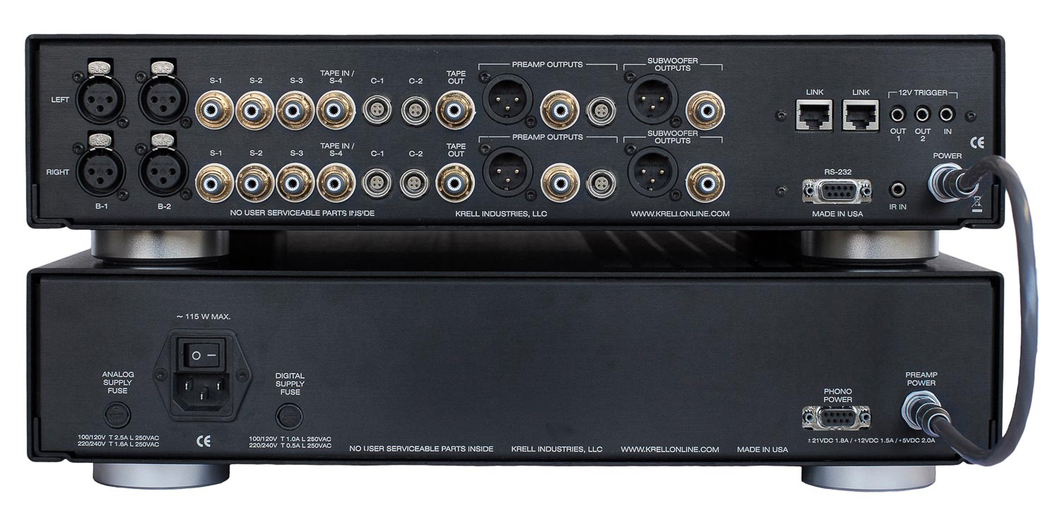 KRELL ILLUSION PRE-AMPLIFIER INC SEPARATE POWER SUPPLY | KRELL - RIO ...