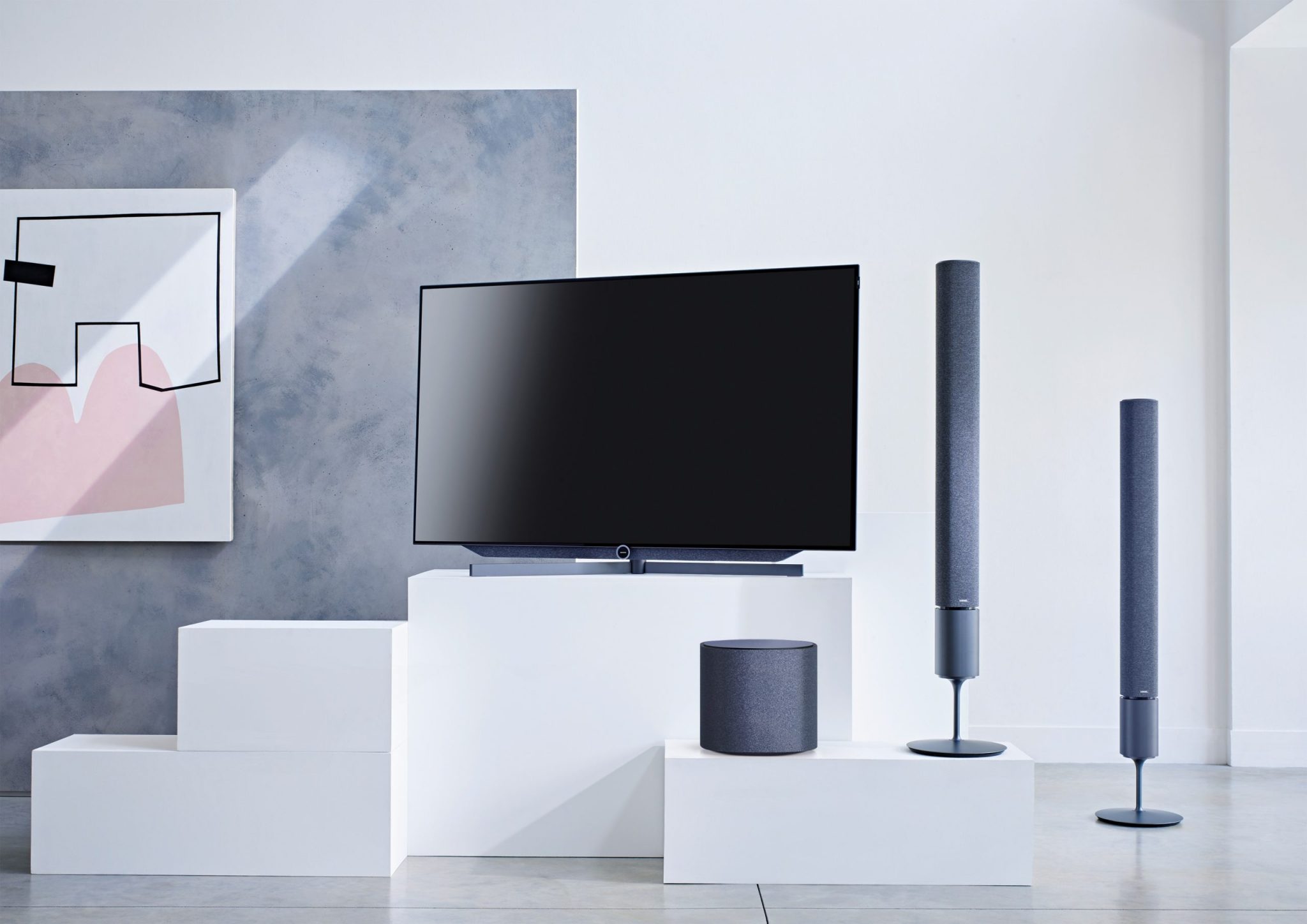 LOEWE MOTORISED TABLE STAND | LOEWE - RIO Sound and Vision