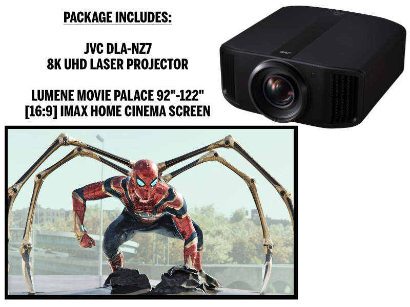 JVC DLA-NZ7 / LUMENE MOVIE PALACE CINEMA SCREEN 92"-122" | RIO ...