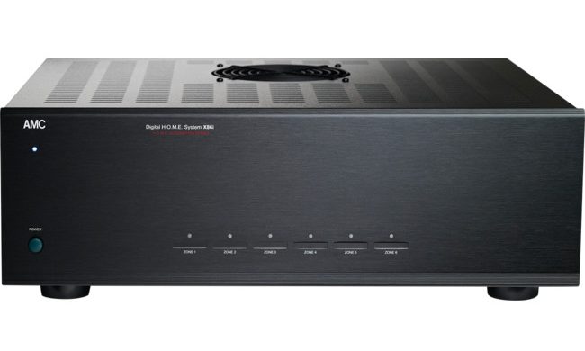 AMC X86i 6Zone with 8 Source Multi Room Audio Amplifier in 6 Keypads
