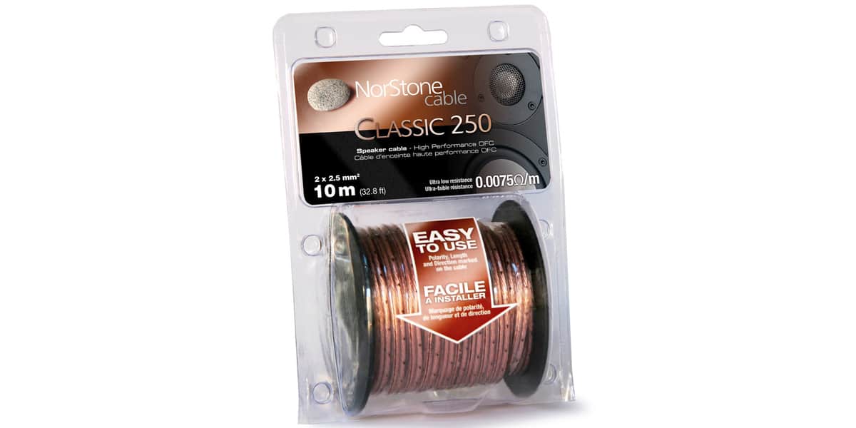 Norstone Classic 250 Speaker Cable | Norstone - RIO Sound and Vision