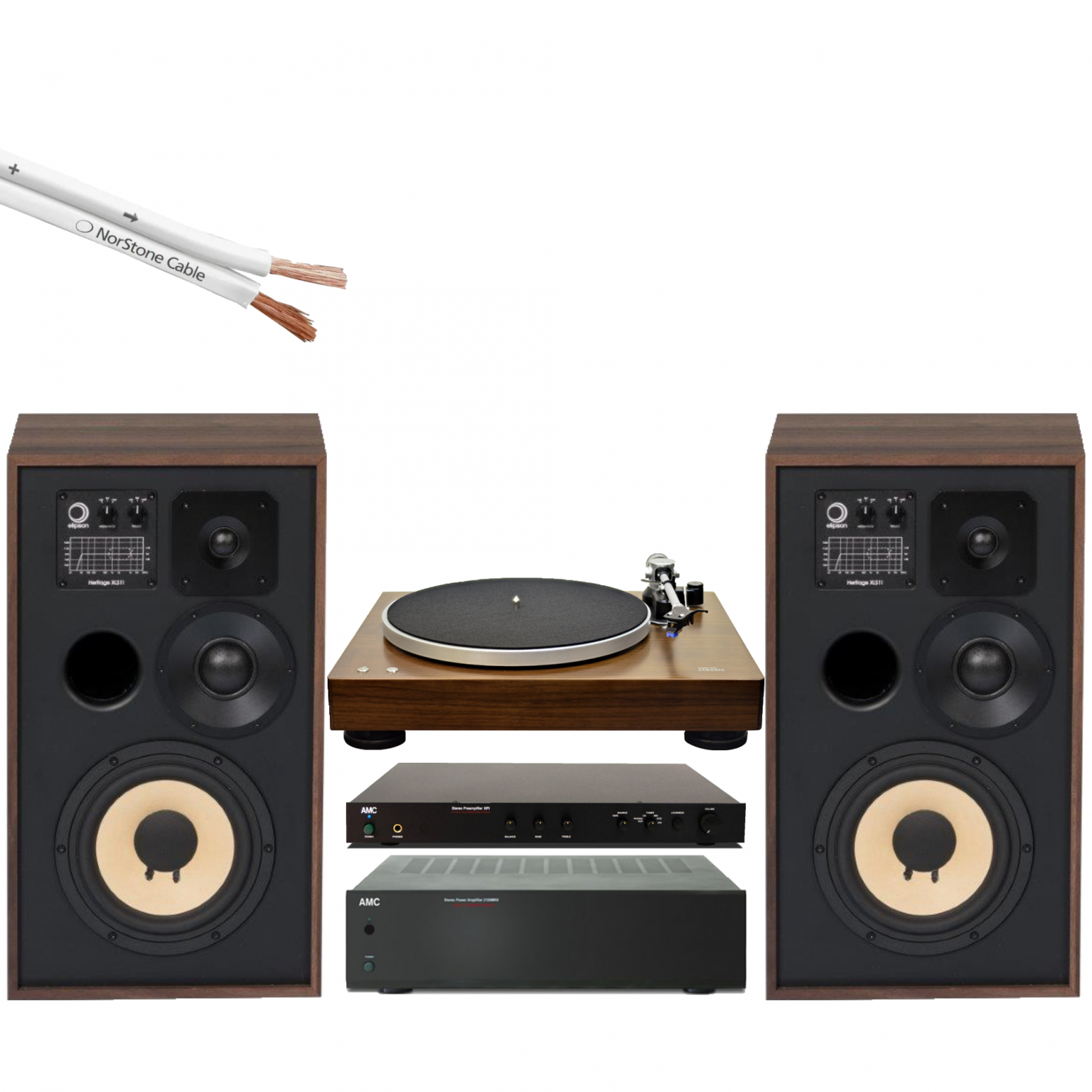 ELIPSON HERITAGE XLS11 / AMC 2N100MK-II / AMC XPI / MUSIC HALL CLASSIC ...