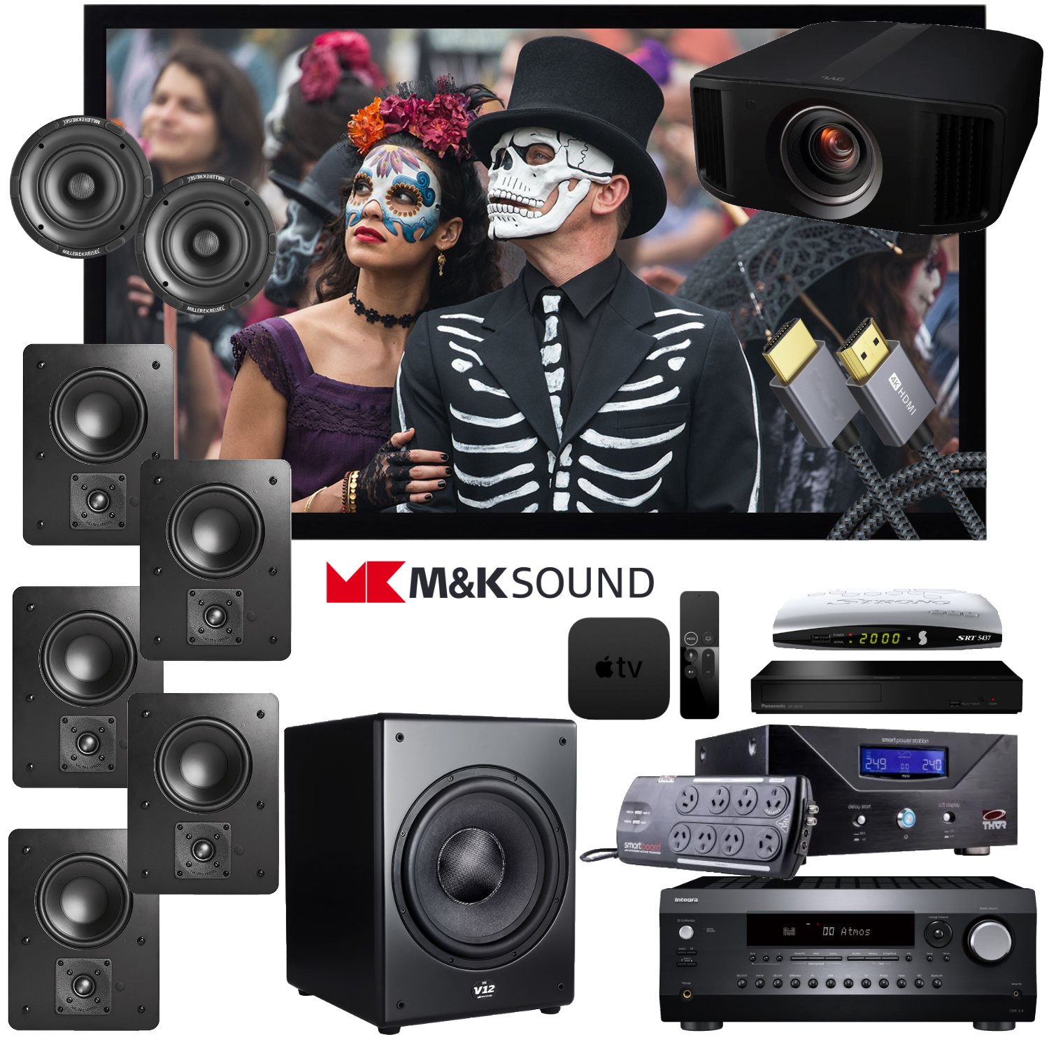 MK SOUND SPECTRE PACK 2 - COMPLETE THEATRE SOLUTION | RIO CINEMA - RIO ...