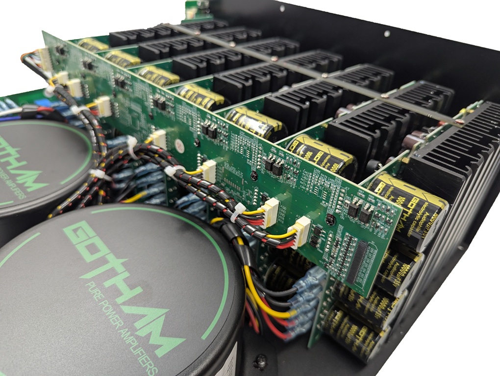 GOTHAM AUDIO 7 CHANNEL CLASS A/B POWER AMPLIFIER BWPA - 7 | GOTHAM ...